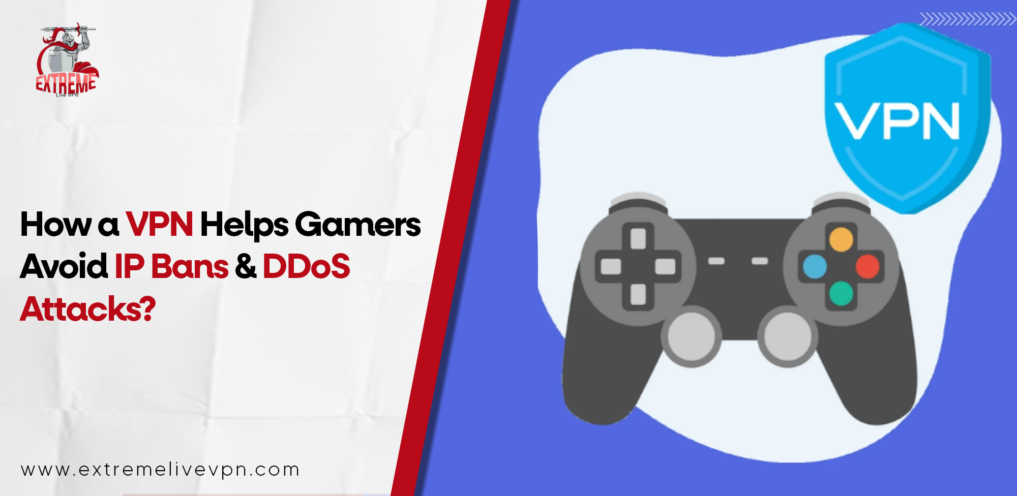 How a VPN Helps Gamers Avoid IP Bans & DDoS Attacks? – Extreme Live VPN